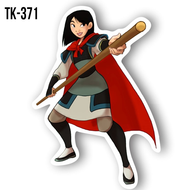 Adesivo Disney - Mulan Sticker 10x10cm | Shopee Brasil