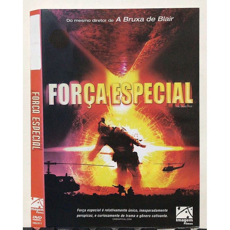 DVD Força Especial. Filme do mesmo diretor de A Bruxa de Blair ...