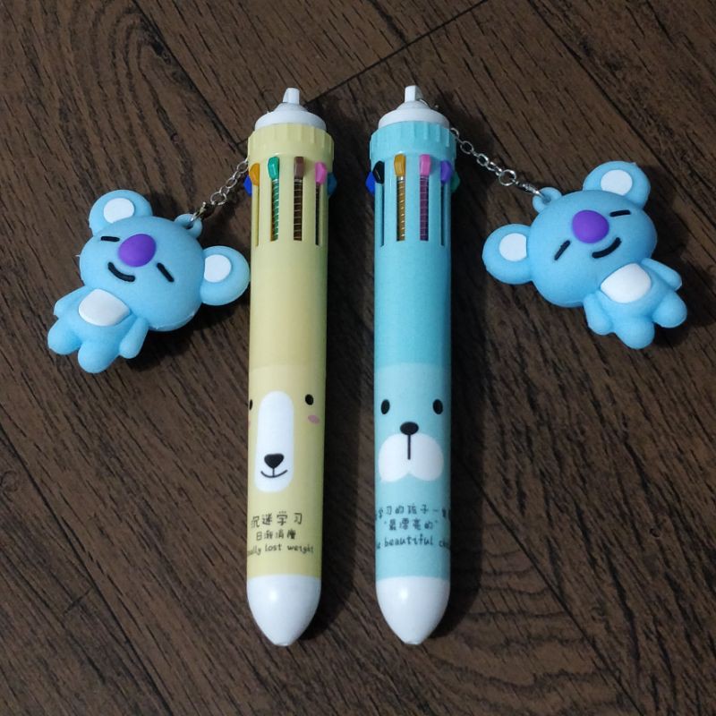 Caneta BTS BT21 Koya 10 Cores em 1 | Shopee Brasil