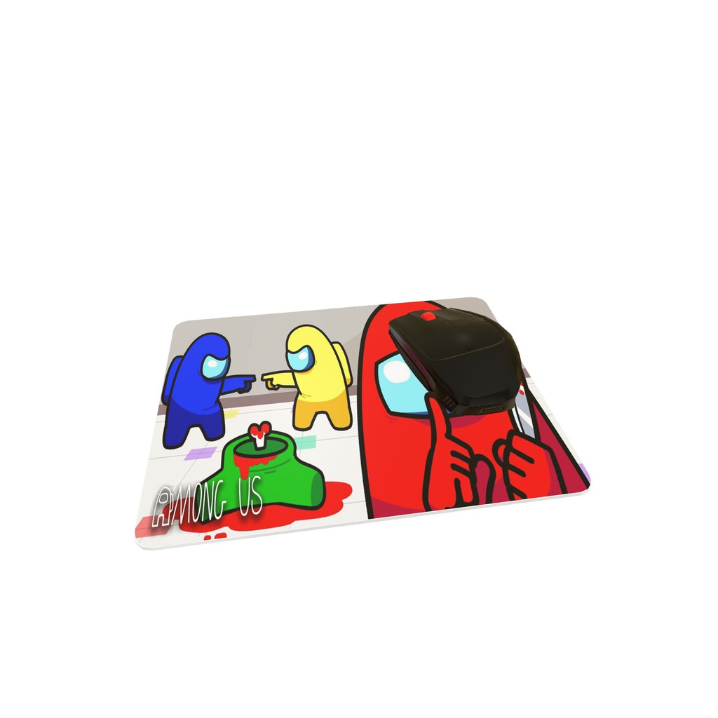 Mouse Pad Among Us Gamer Neoprene 15x21 | Shopee Brasil