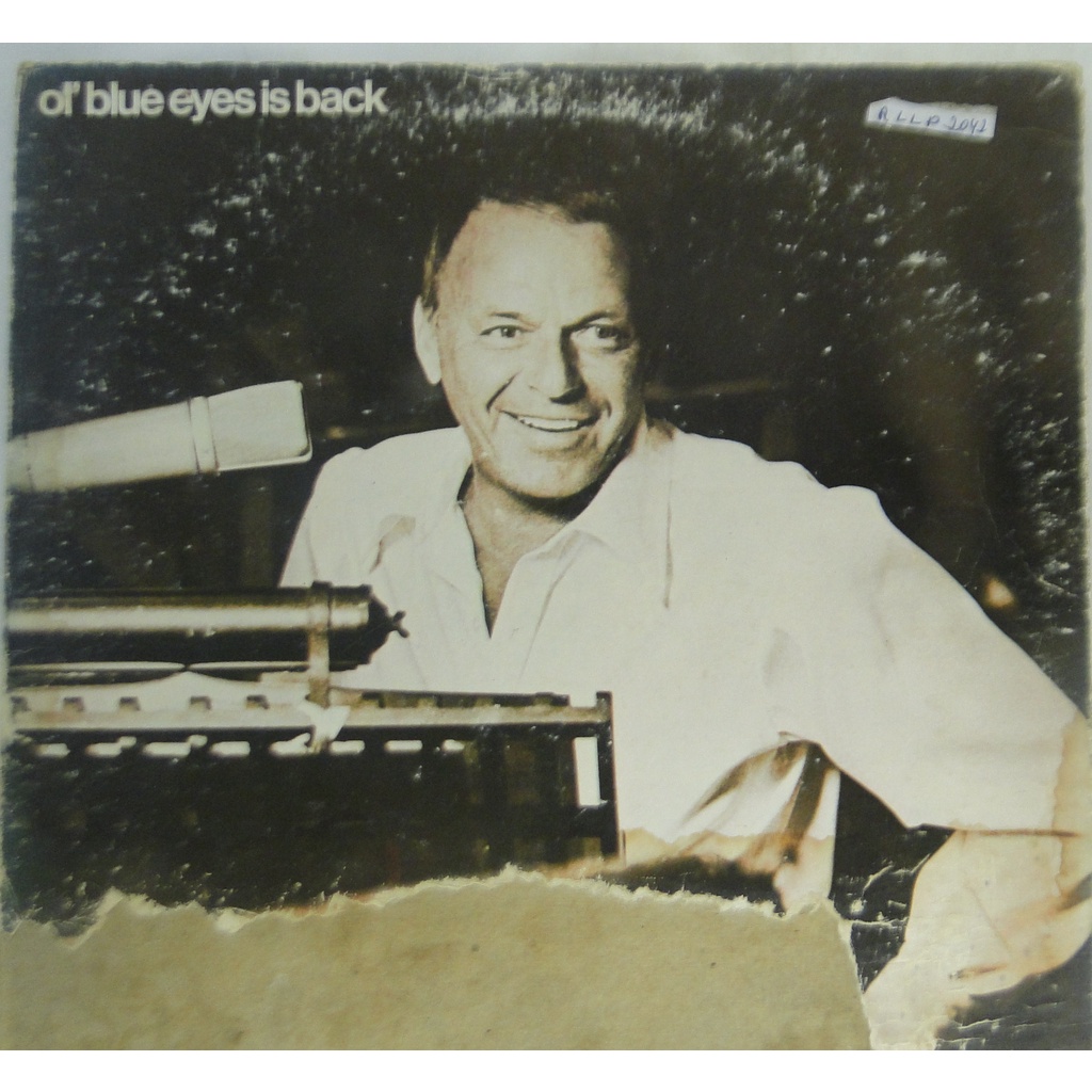 Lp FRANK SINATRA - OL' BLUE EYES IS BACK - FE0043 | Shopee Brasil
