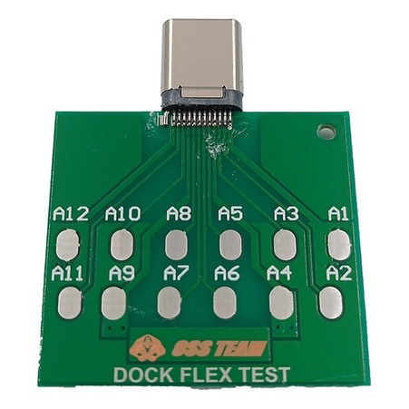 Dock Flex Test Tipo C De Diagnóstico Para Teste Entrada | Shopee Brasil