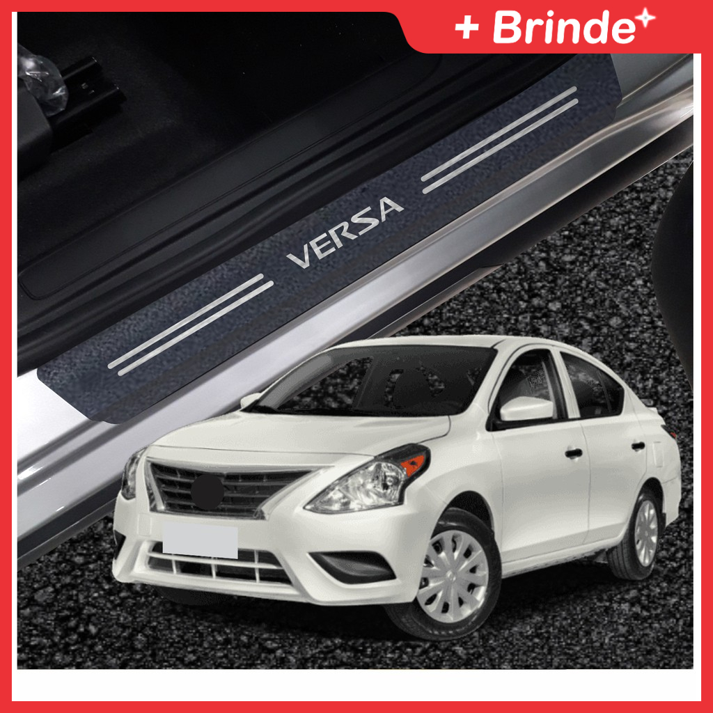 Soleira Nissan Versa Kit 8 Peças | Shopee Brasil