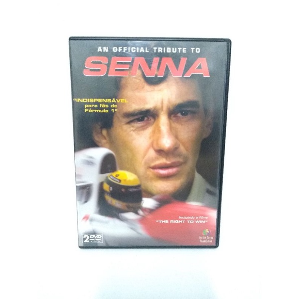 DVD An Official Tribute To Ayrton Senna (2004) | Shopee Brasil