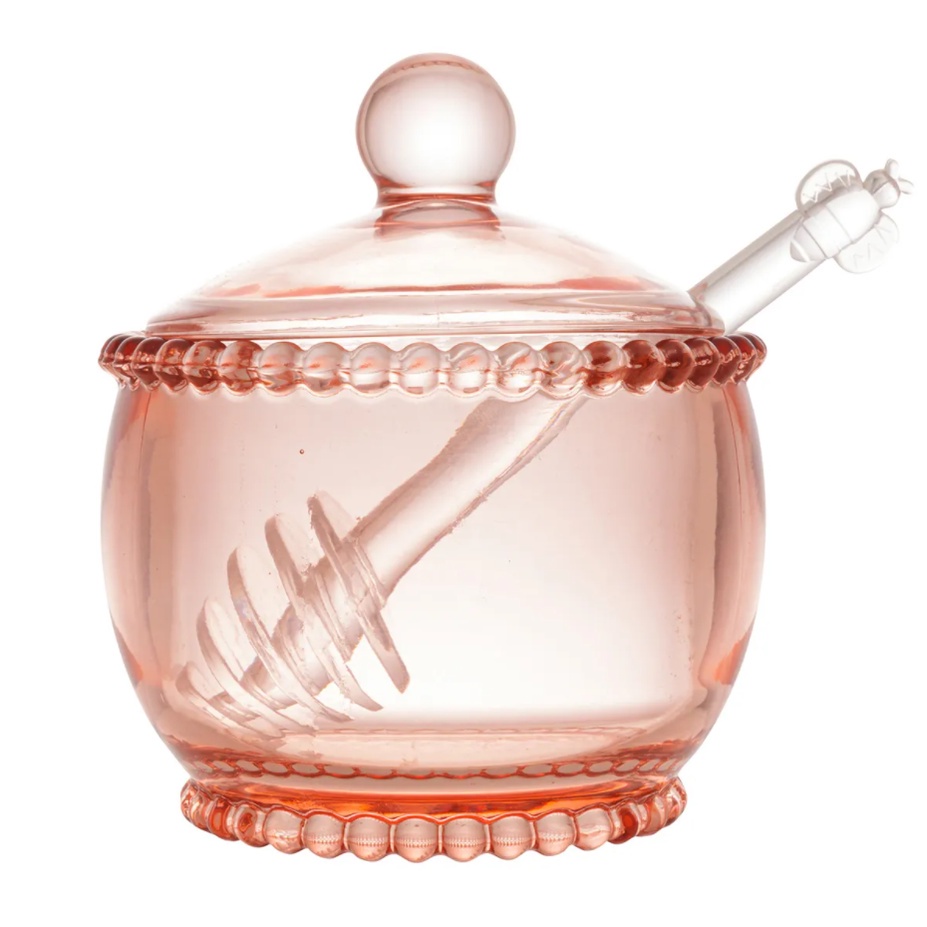 Meleira Cristal Pearl Rosa Wolff 10x8x7cm | Shopee Brasil