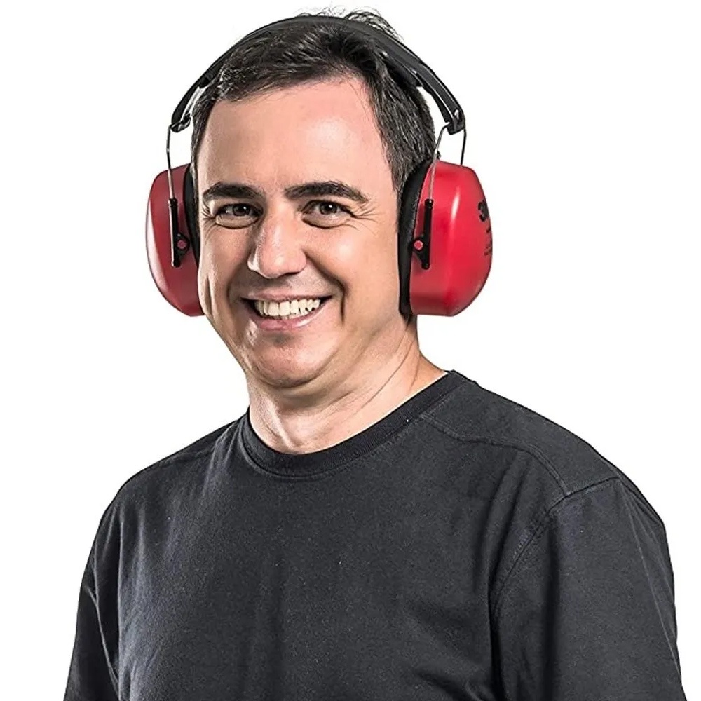 Protetor Abafador De Ruidos Tipo Concha 3m Pomp Muffler-21db fone home ...