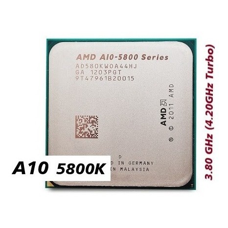 Processador A10 5800k ou B AMD 3.80 Ghz (4.20ghz Turbo) Radeon Hd GPU ...