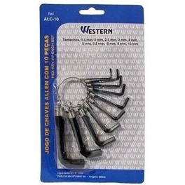 Jogo de Chaves Allen 10 Peças Alc-10 Western | Shopee Brasil