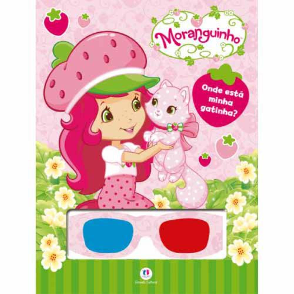 Livro Moranguinho Onde Está Minha Gatinha 3d Shopee Brasil