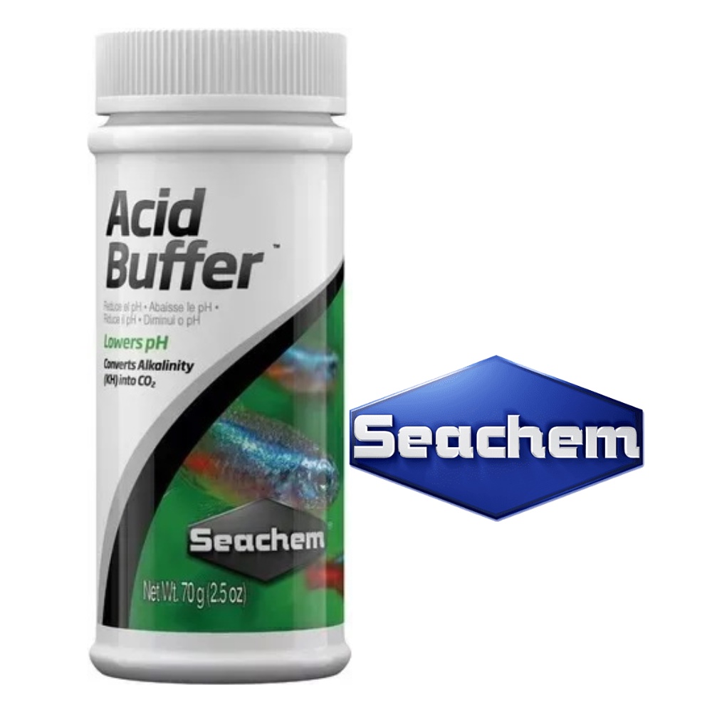Acid Buffer 70g Tamponador e Acidificante - Seachem | Shopee Brasil