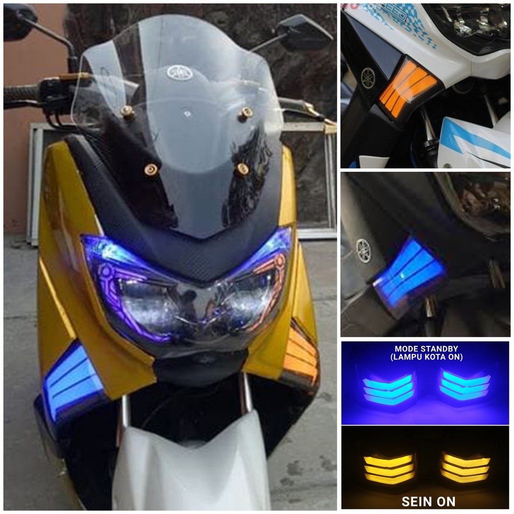 Velho Sinal Nmax Led Sen-Frente Yamaha JPA Modelo-N Max 155 2015 2019 ...