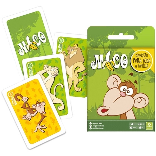 Jogo da Memoria Mico Macaco Com 55 Cartas Brinquedo da Copag | Shopee ...