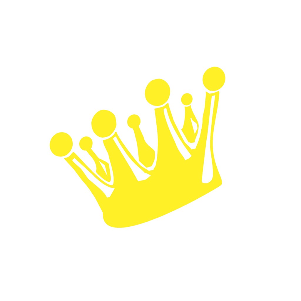 Adesivo Coroa King Recorte - sem fundo - não desbota | Shopee Brasil