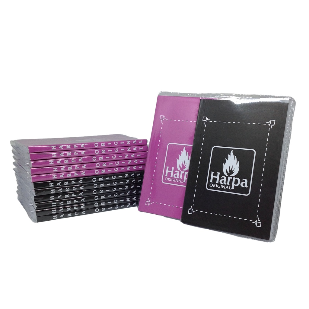 Kit C/ 10 Harpas Crista Hinos E Corinhos Pequena - Preta Harpa + Rosa ...