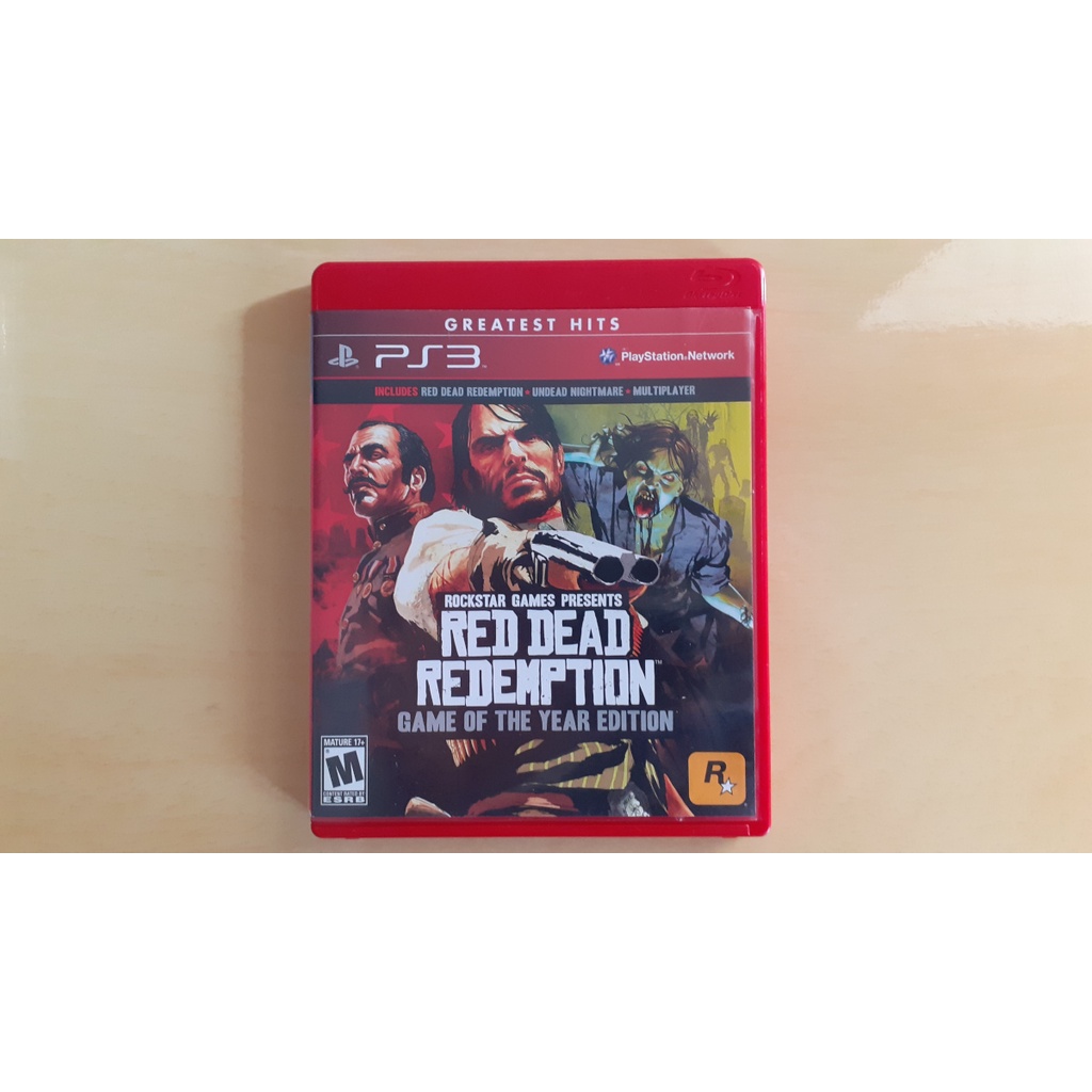 Jogo PS3 - Red Dead Redemption - GOTY Edition | Shopee Brasil