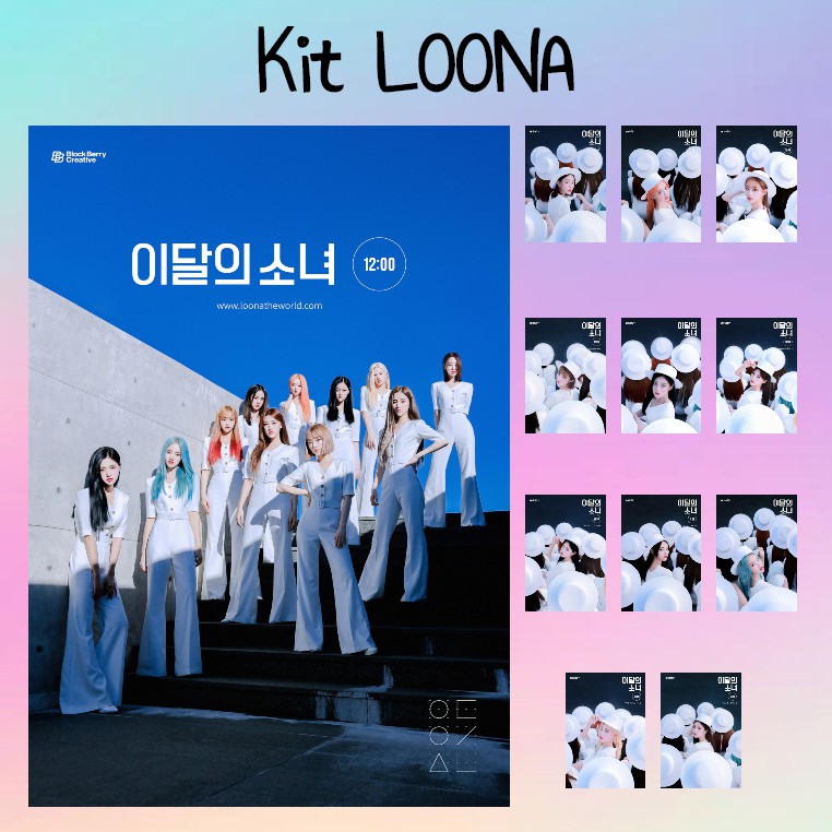 Kit Loona poster A4 + mini fotos | Shopee Brasil