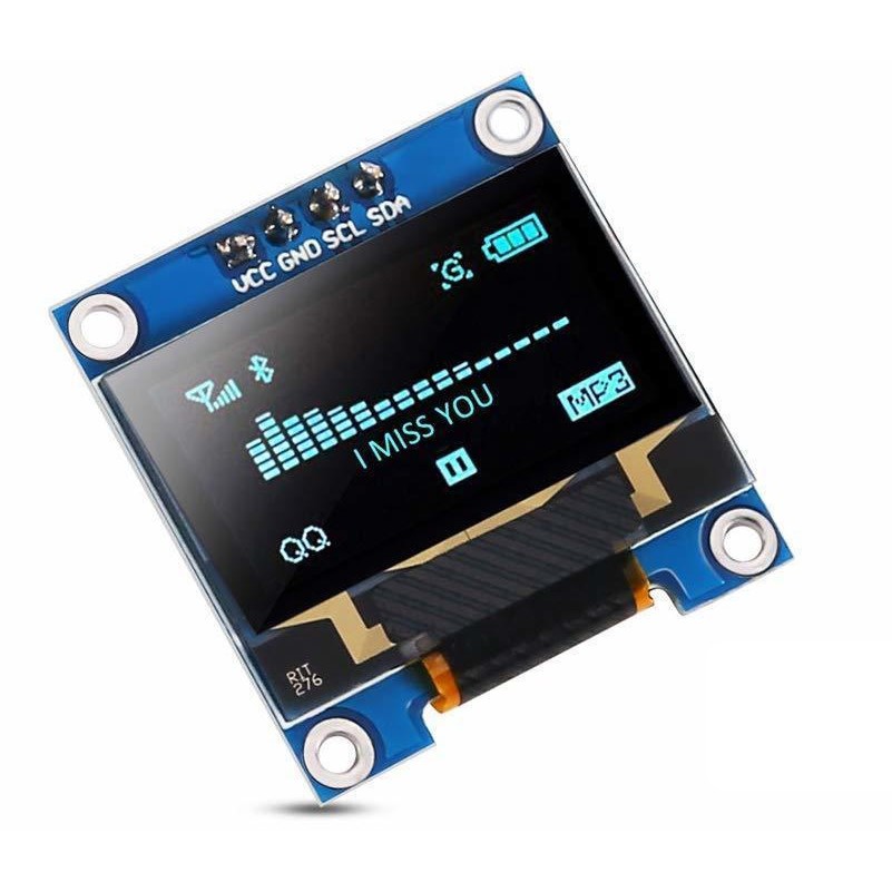 Display Lcd Oled 0,96 i2c 4 Pinos Soldado Letra Azul Para Arduino ... Display Lcd Oled 0,96 i2c 4 Pinos Soldado Letra Azul Para Arduino ...