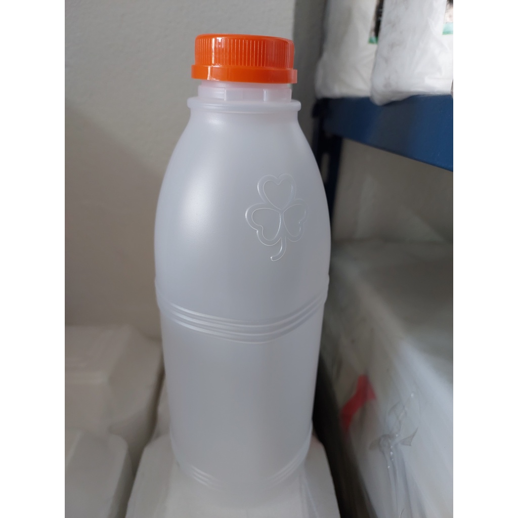 Garrafa Descartável para Suco/Caldo de Cana 1 Litro Redonda c/ 10 unidades | Shopee Brasil