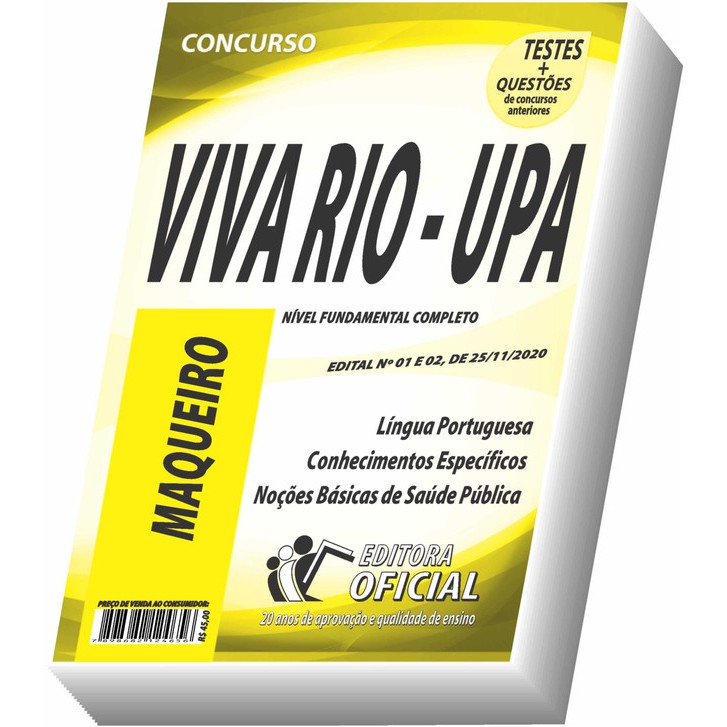 Apostila Viva Rio - Upa - Maqueiro | Shopee Brasil