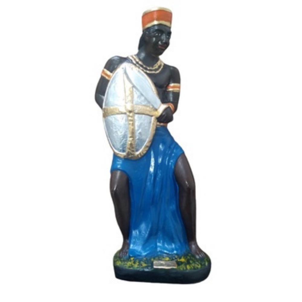 Ogum | Ogum Umbanda | Ogum Imagem 40cm em Gesso | Shopee Brasil