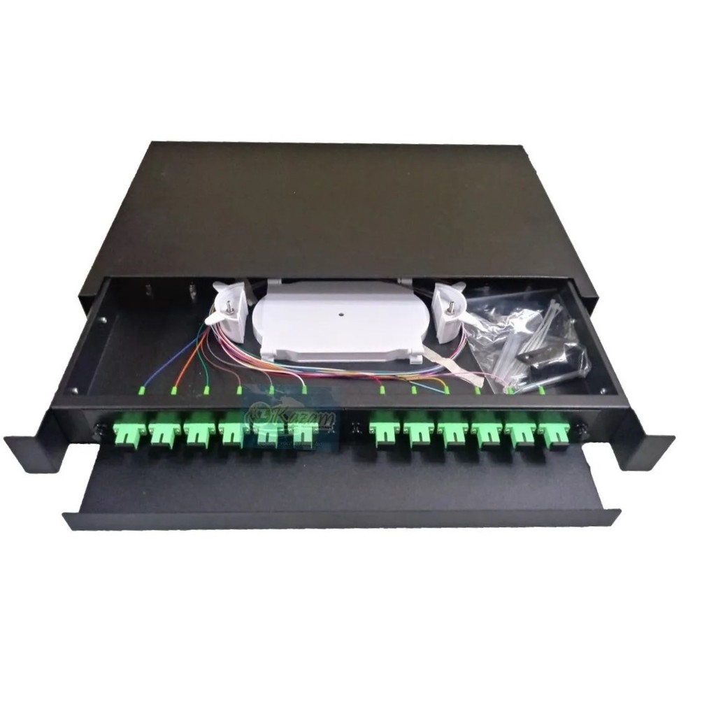 Dio Completo 12fo - Distribuidor Interno Optico Sc Apc 1u | Shopee Brasil