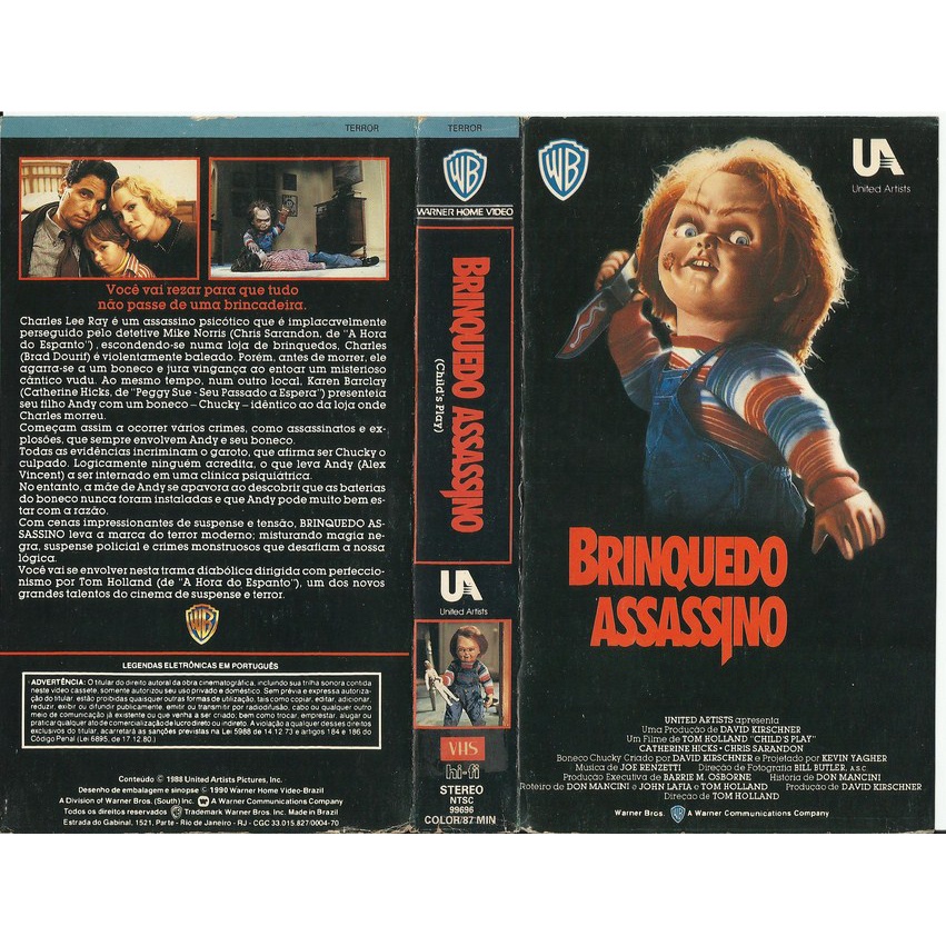 VHS terror raridades - consulte acervo | Shopee Brasil