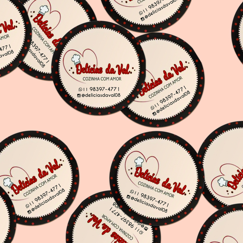 Adesivo Personalizado em Vinil - 5x5 | Shopee Brasil