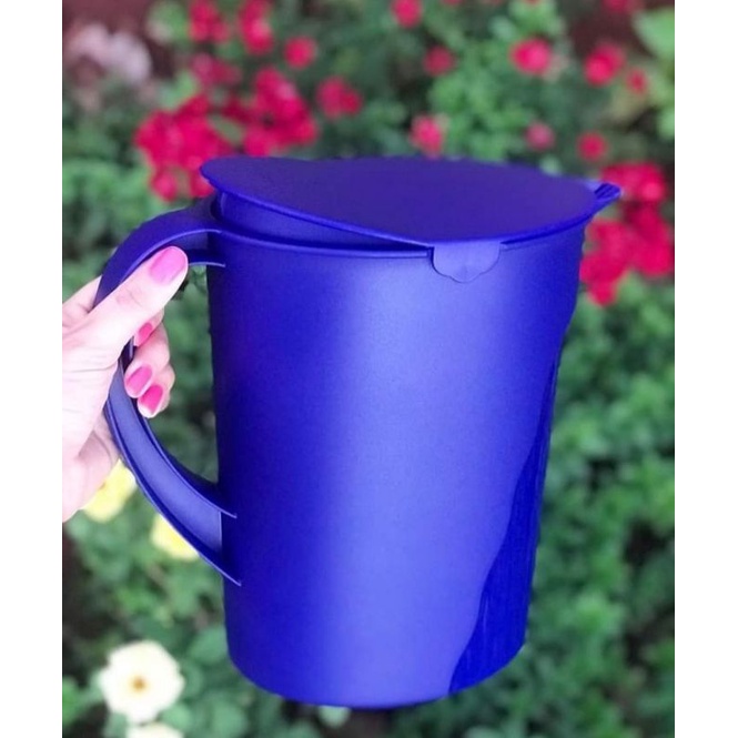 Jarra Murano 3,8 litros azul Tupperware | Shopee Brasil