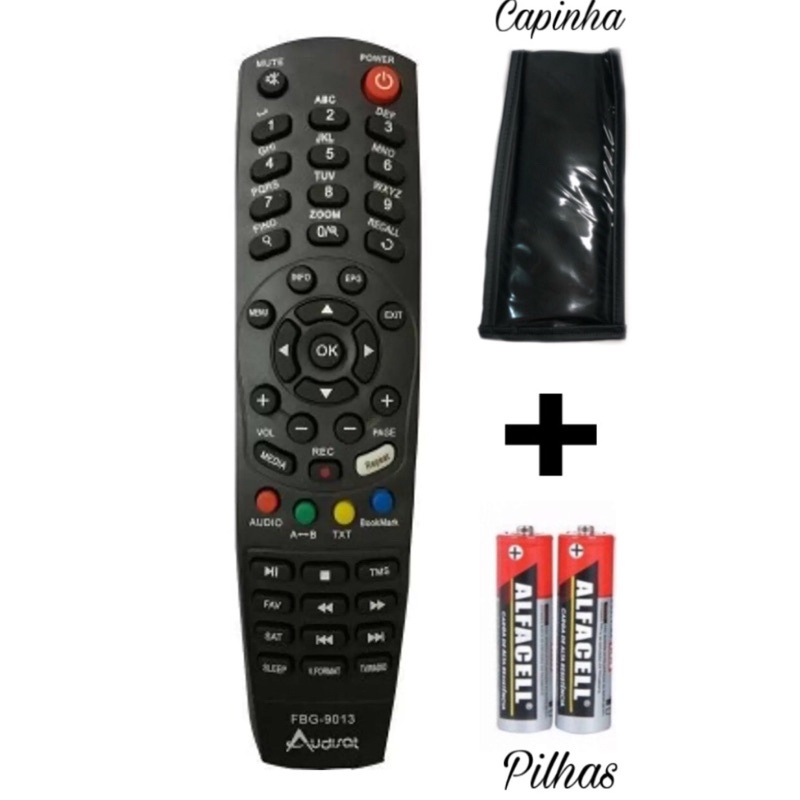 controle remoto para receptor audisat | Shopee Brasil