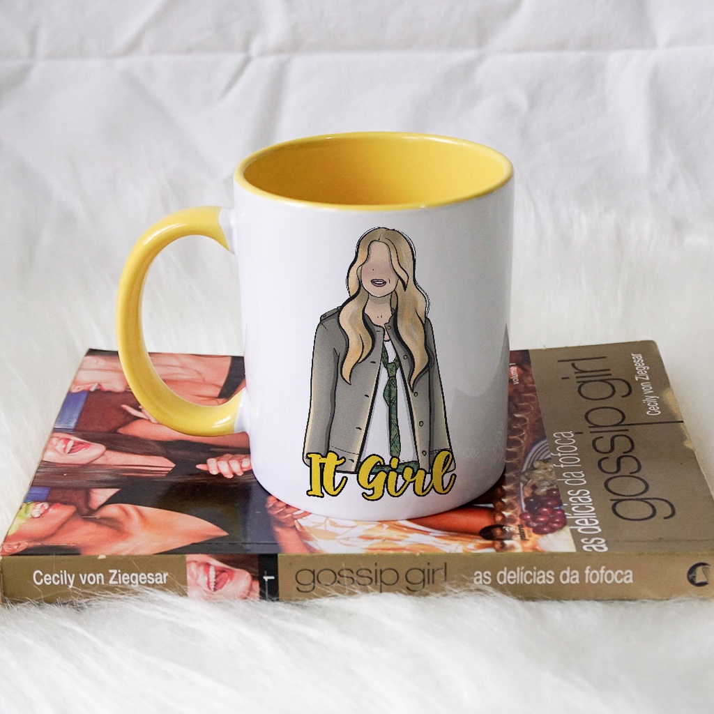Caneca Serena van der Woodsen Gossip Girl Exclusividade Art Gaby ...