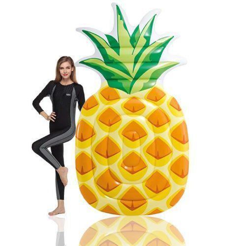 Bóia Colchão Abacaxi Inflável Piscina Intex 58761 | Shopee Brasil