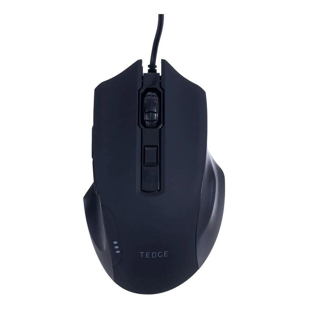 Mouse Gamer 3200dpi Led Com Fio 125hz 6 Botões Tedge | Shopee Brasil