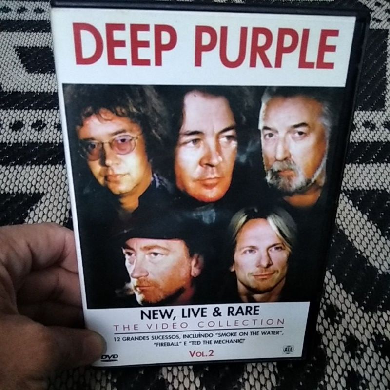 dvd Deep Purple - New Live & rare | Shopee Brasil