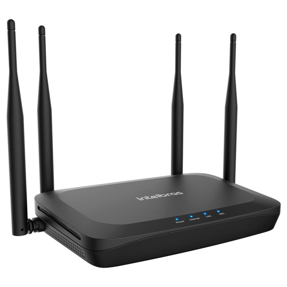Roteador Intelbras Wireless Gf-1200 4 Portas Dual Band Wi-force ...