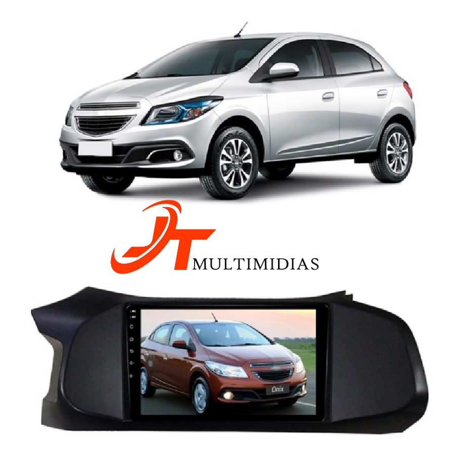 Multimidia Gm Onix 2012 a 2019 Lt Ltz Android 9p GPS Plug in Play | Shopee Brasil