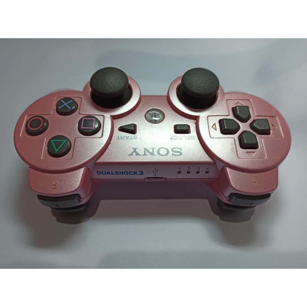 Controle De Ps3 Playstation 3 Original 100 % Sony Rosa | Shopee Brasil