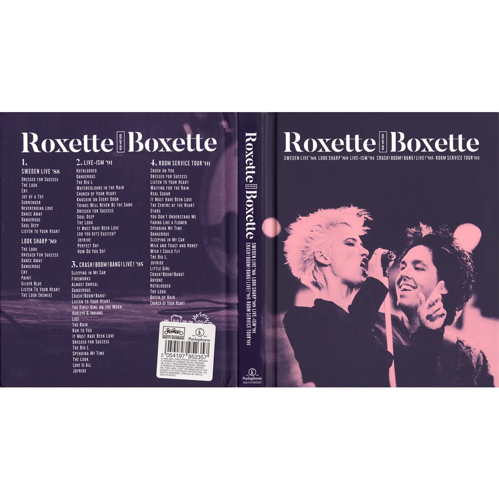 Roxette (4xdvd Box Set) | Shopee Brasil