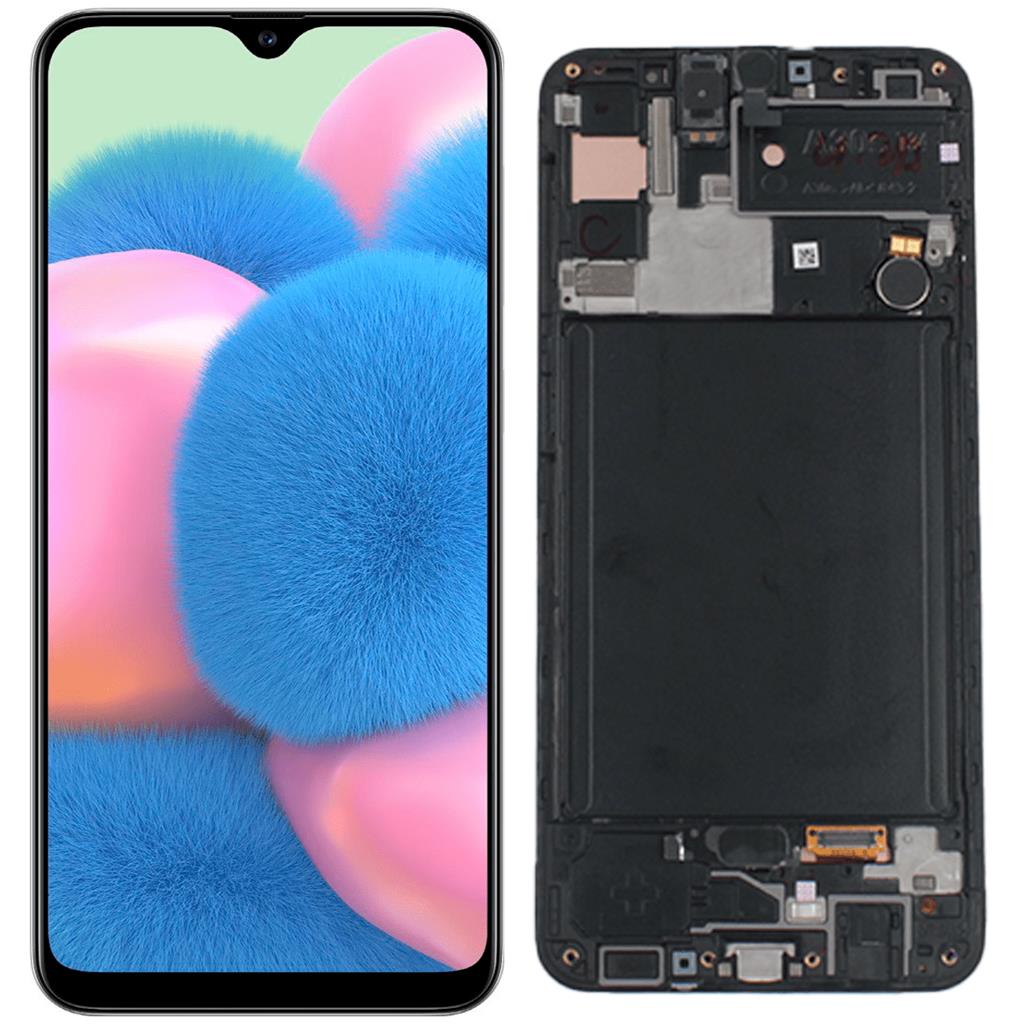 Tela Frontal Display Biometria Touch A30s A307 Com Aro Orig. Nacional | Shopee Brasil