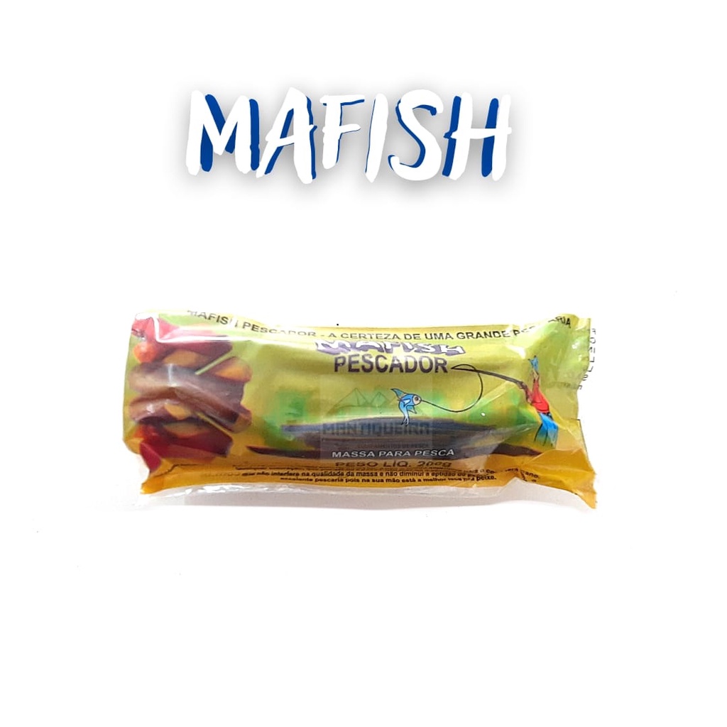 Massa para Pesca - Mafish 200g. | Shopee Brasil