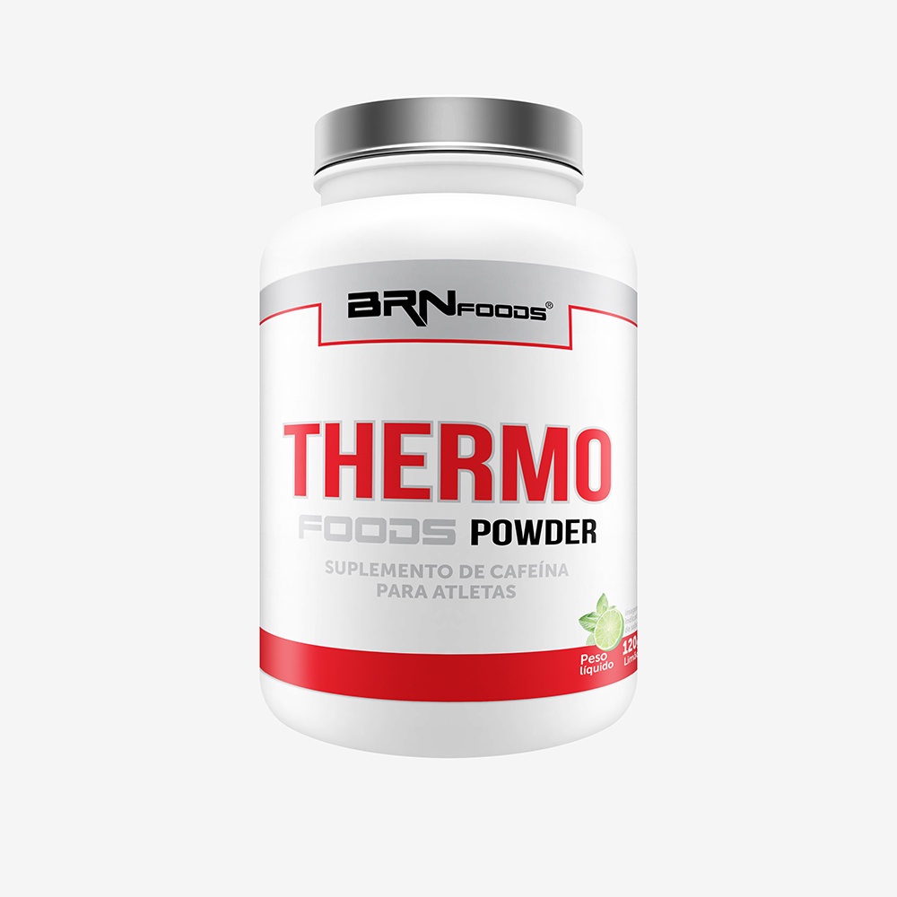 Thermo Foods Powder 120g Limão - BRNFOODS - Termogênico para Aumento de ...