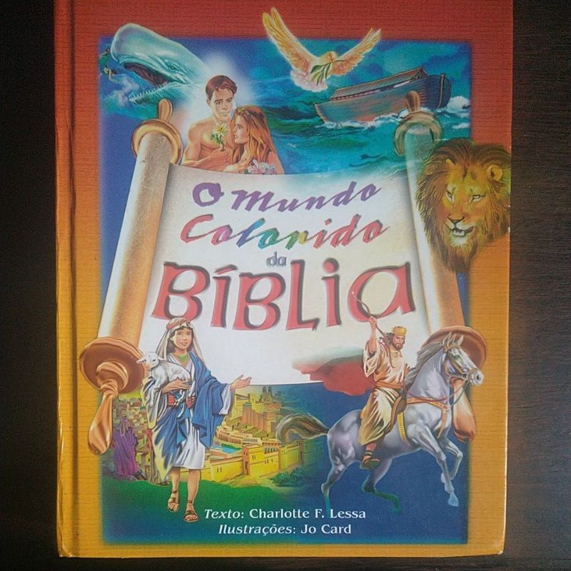 Biblia infantil ilustrada - USADO - O MUNDO COLORIDO DA BIBLIA | Shopee ...