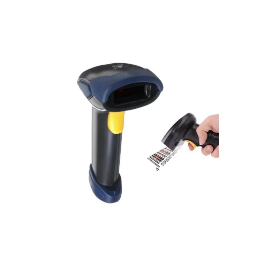Leitor Código De Barras Com Fio Bar Code Scanner | Shopee Brasil
