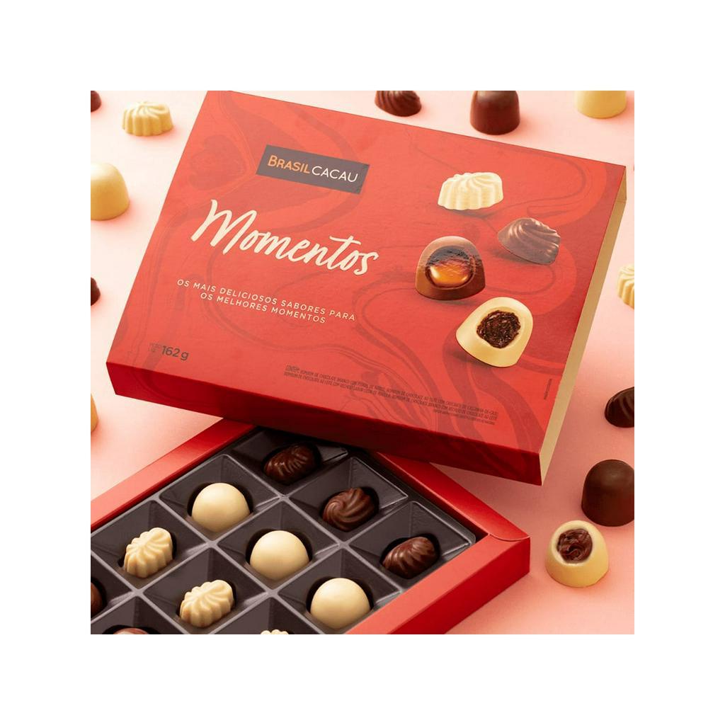 Caixa Momentos 162g Brasil Cacau | Shopee Brasil
