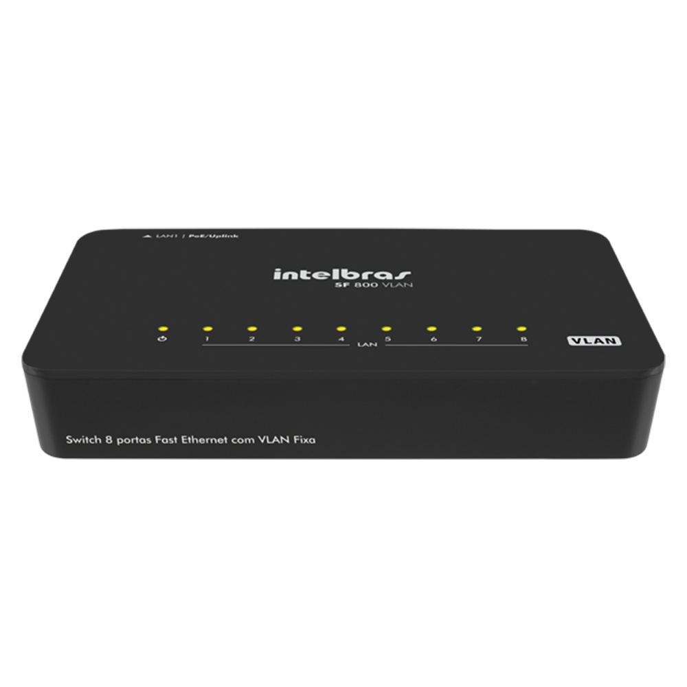 Switch Intelbras SF 800 VLAN ULTRA Original Envio Imediato Garantia ...