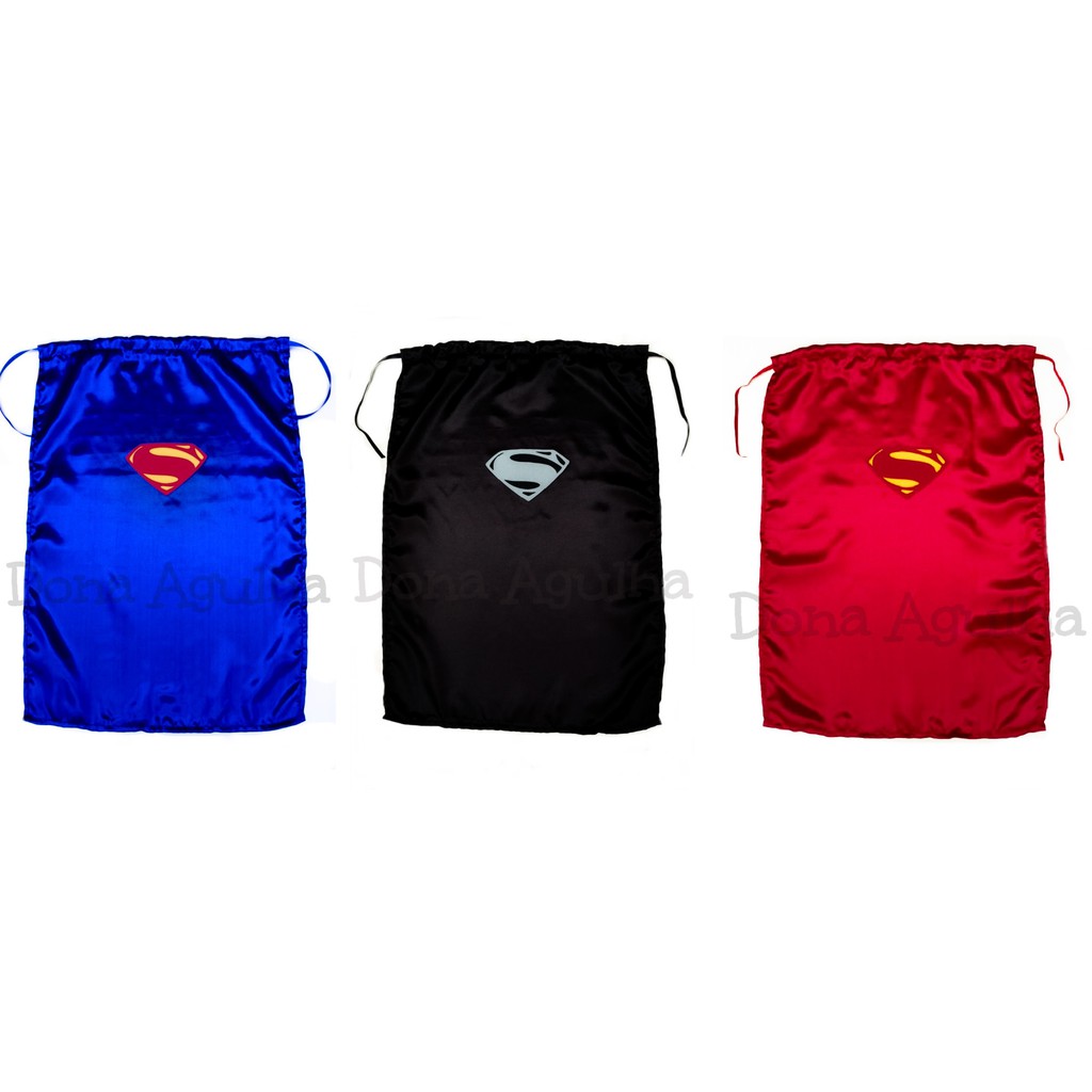 1 Capa Superman / Heróis / Capa Cetim / Festa / Fantasia / Lembrancinha ...