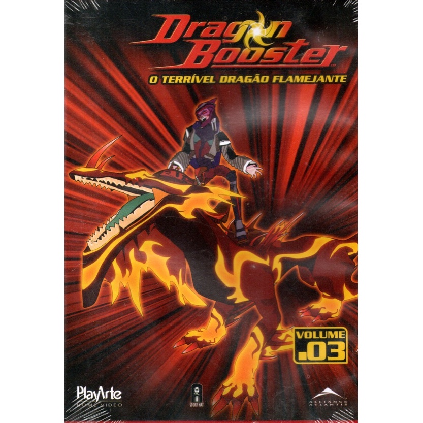 Dvd Dragon Booster - Vol 03 O Terrível Dragão Flamejante | Shopee Brasil