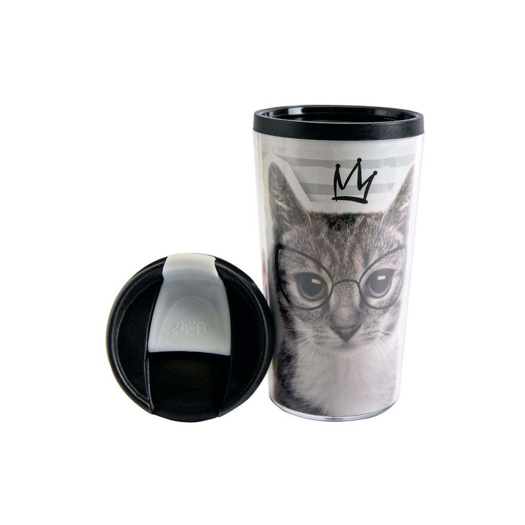 Copo térmico com bilhete da Sorte – Rei Cat | Shopee Brasil