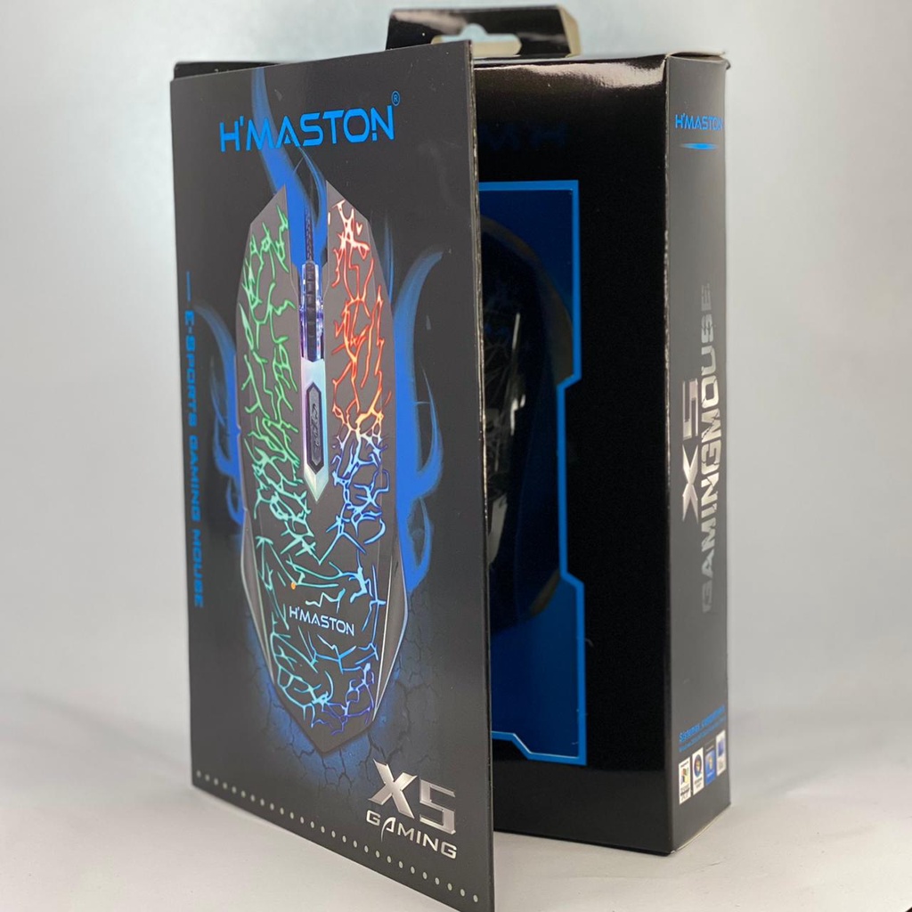 MOUSE H’MASTON X9 GAMING | Shopee Brasil