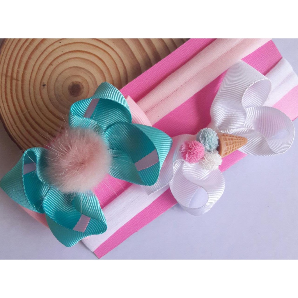 kit lacinho mini sorvetinho | Shopee Brasil