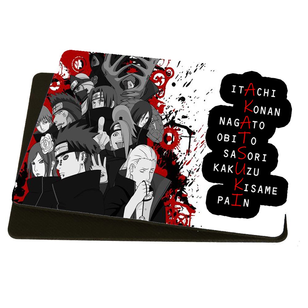 Mouse Pad Naruto Akatsuki | Shopee Brasil